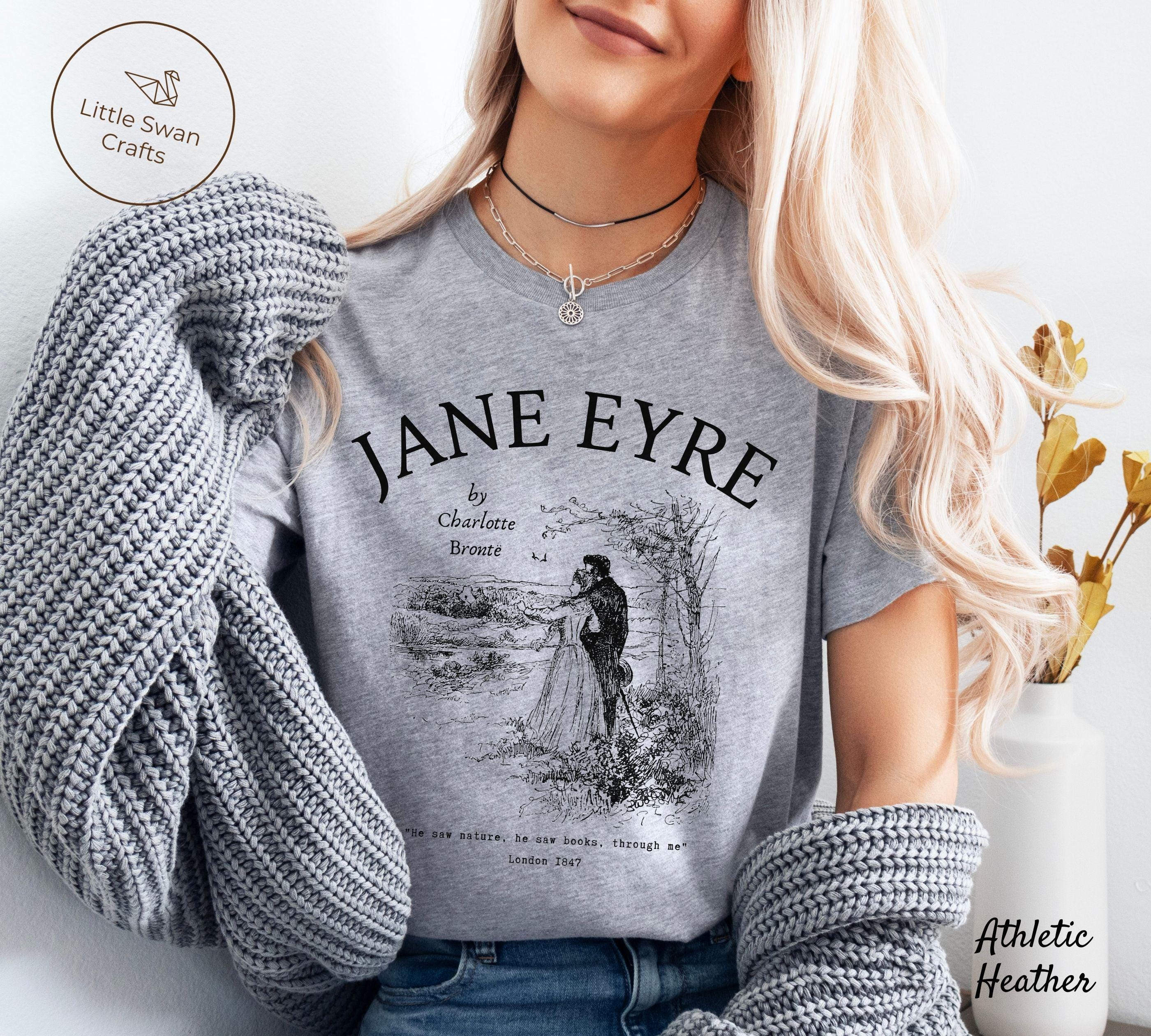 Jane Eyre Shirt, Classic Novel Tee, Literature Clothes, Bookish Gift ...
