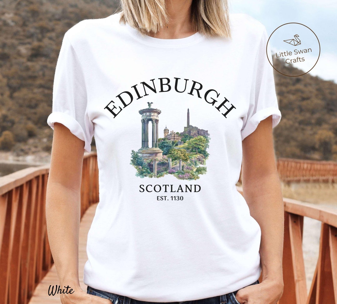 Edinburgh Shirt, Scotland T-shirt, Unisex - Etsy
