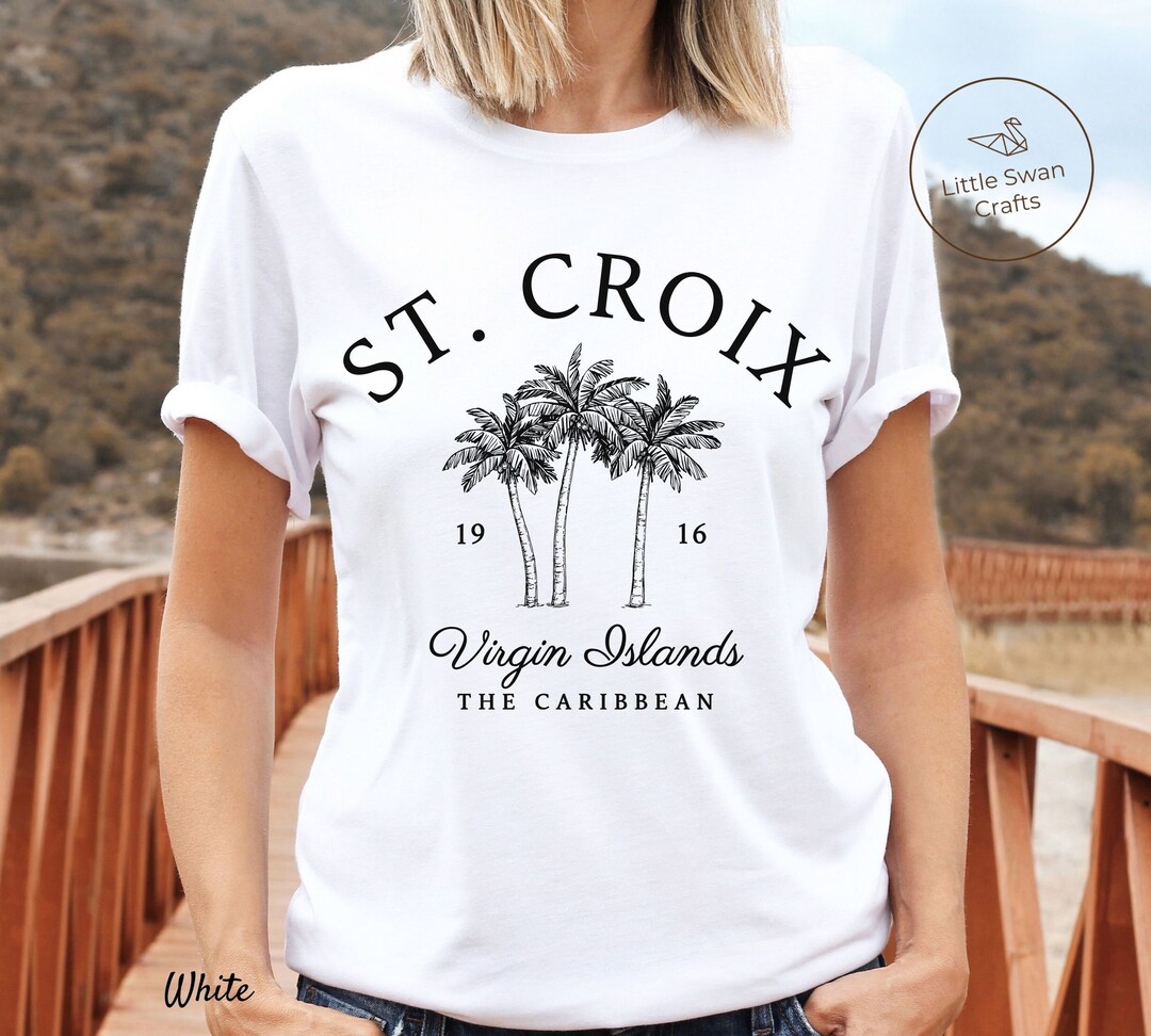 St. Croix Shirt, US Virgin Islands, Saint Croix Caribbean Sea T-shirt ...
