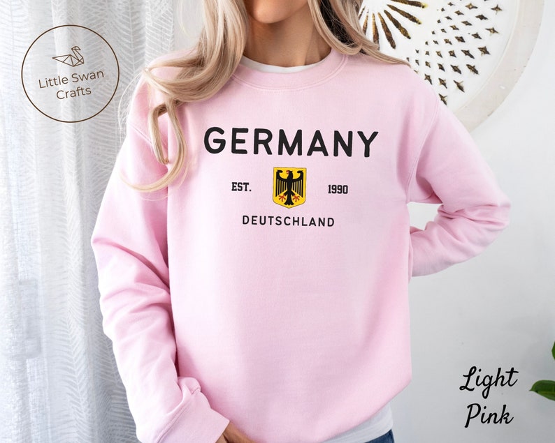Germany Sweatshirt, Deutschland Crewneck Pullover, Unisex - Etsy