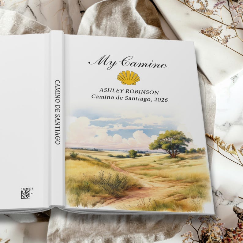 Camino De Santiago Journal, Custom Name My Camino Trekking Notebook ...