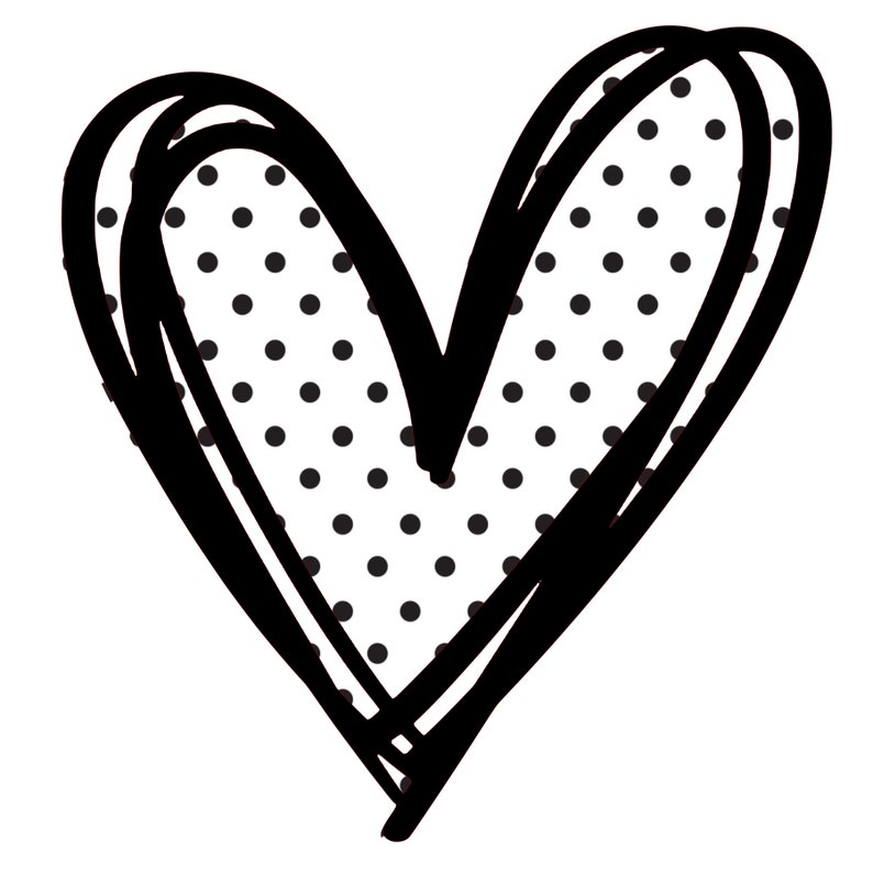 Buffalo Heart Set of 5. Instant Digital Downloads Png - Etsy