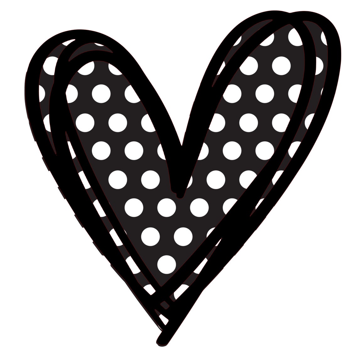 Buffalo Heart Set of 5. Instant Digital Downloads Png - Etsy