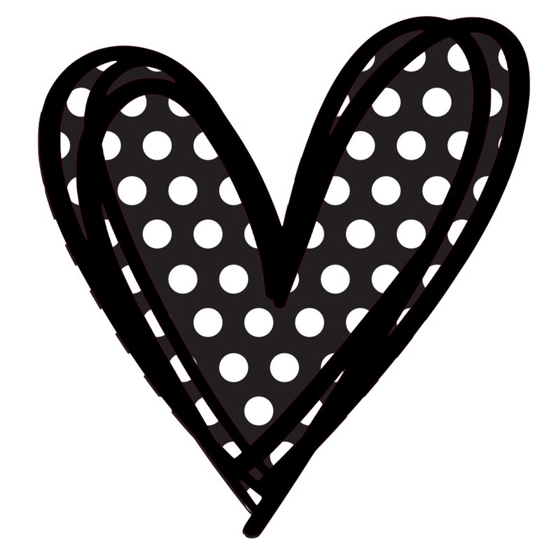 Buffalo Heart Set of 5. Instant Digital Downloads Png - Etsy