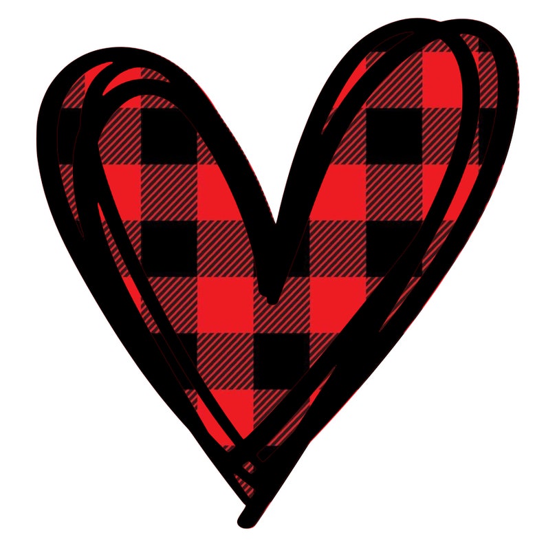 Buffalo Heart Set of 5. Instant Digital Downloads Png - Etsy