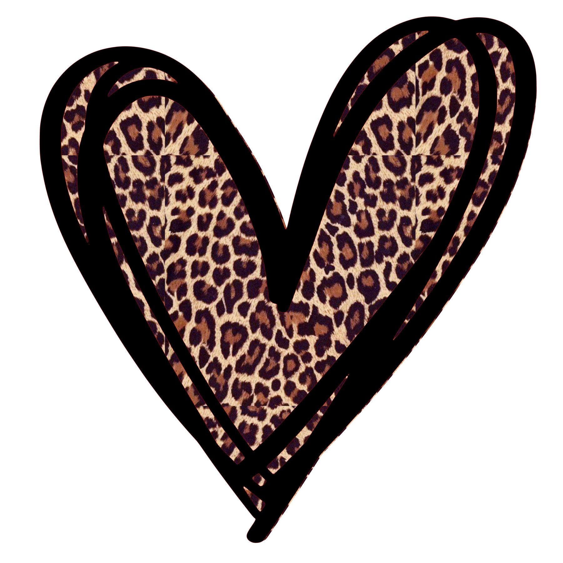 Buffalo Heart Set of 5. Instant Digital Downloads Png - Etsy