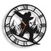 Snowboarding Wood Wall Clock, Gift Snowboarder Winter Sport LARGE 12 ...