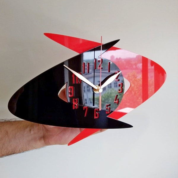 Boomerang Clock - Etsy