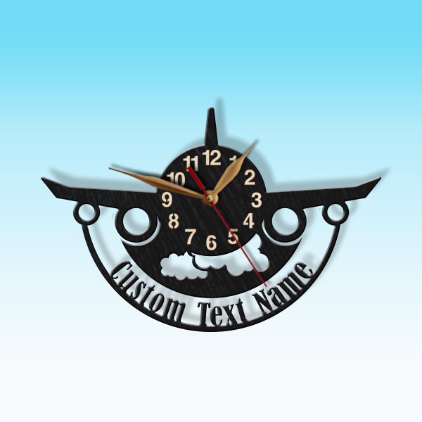 Aviation Wall Clock - Etsy