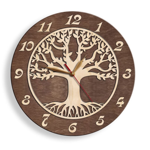 Tree Clock - Etsy