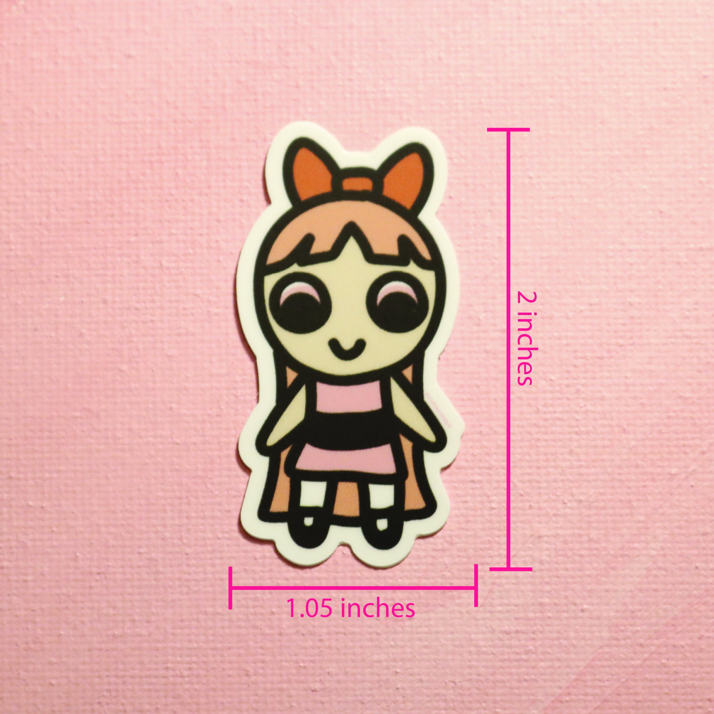Powerpuff Girls Sticker Set - Etsy