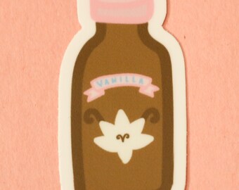 Vanilla Sticker | Etsy