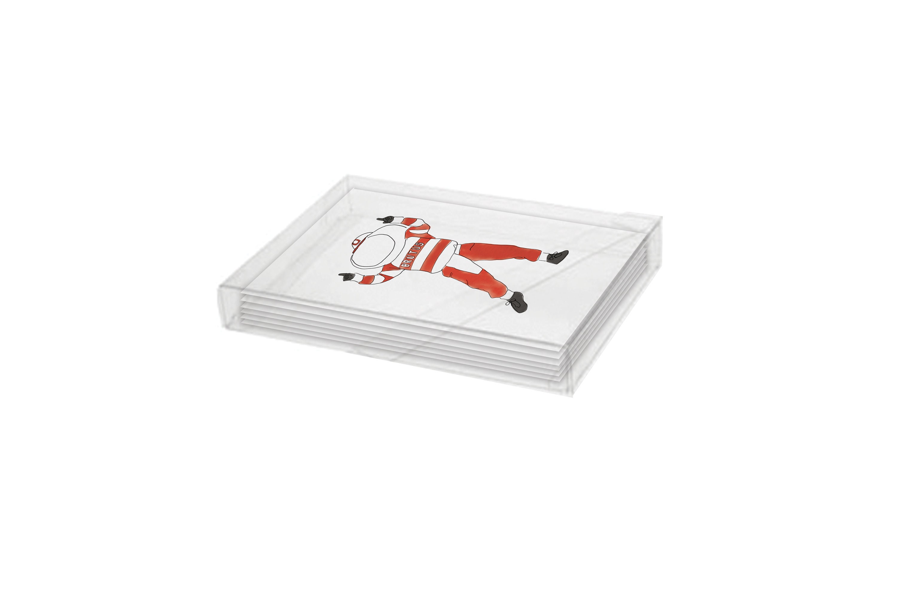 The Ohio State Card Set - Set of 8 Blank Greeting Cards - Buckeye ...