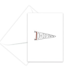 The Ohio State Card Set - Set of 8 Blank Greeting Cards - Buckeye ...