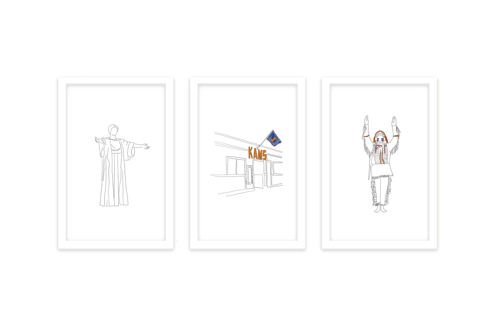 University of Illinois Poster Prints - Etsy