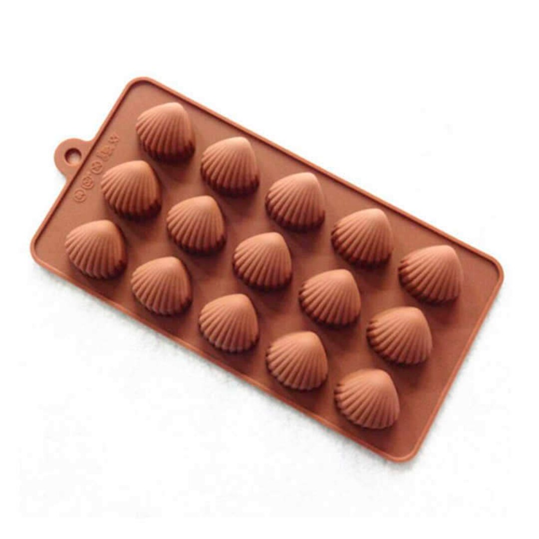 Sea Shell Silicone DIY Mold to Make Soap Candle Chocolate Candy Tray ...