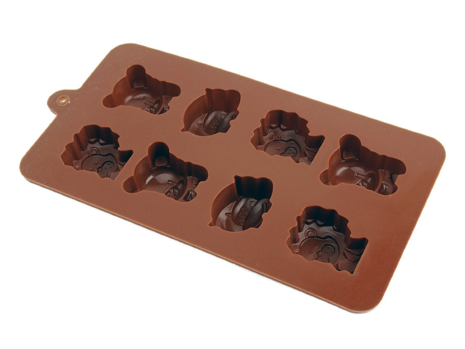 Lion & Friends hippo Silicone Mold Chocolate Ice Cube Tray - Etsy