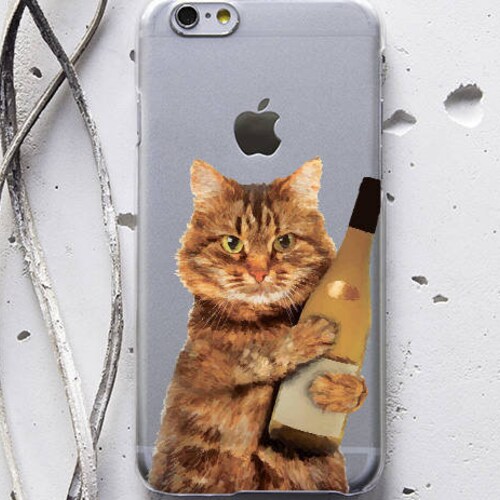 Drunk Cat Iphone 6 Case Cats Iphone XR XS Max Case Colorful - Etsy