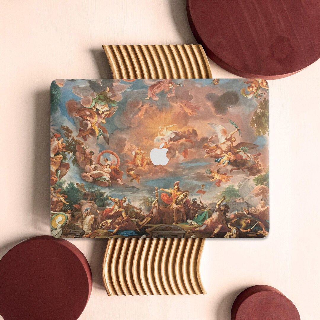 Renaissance Art MacBook Case Detailed Painting Design Classic Laptop ...