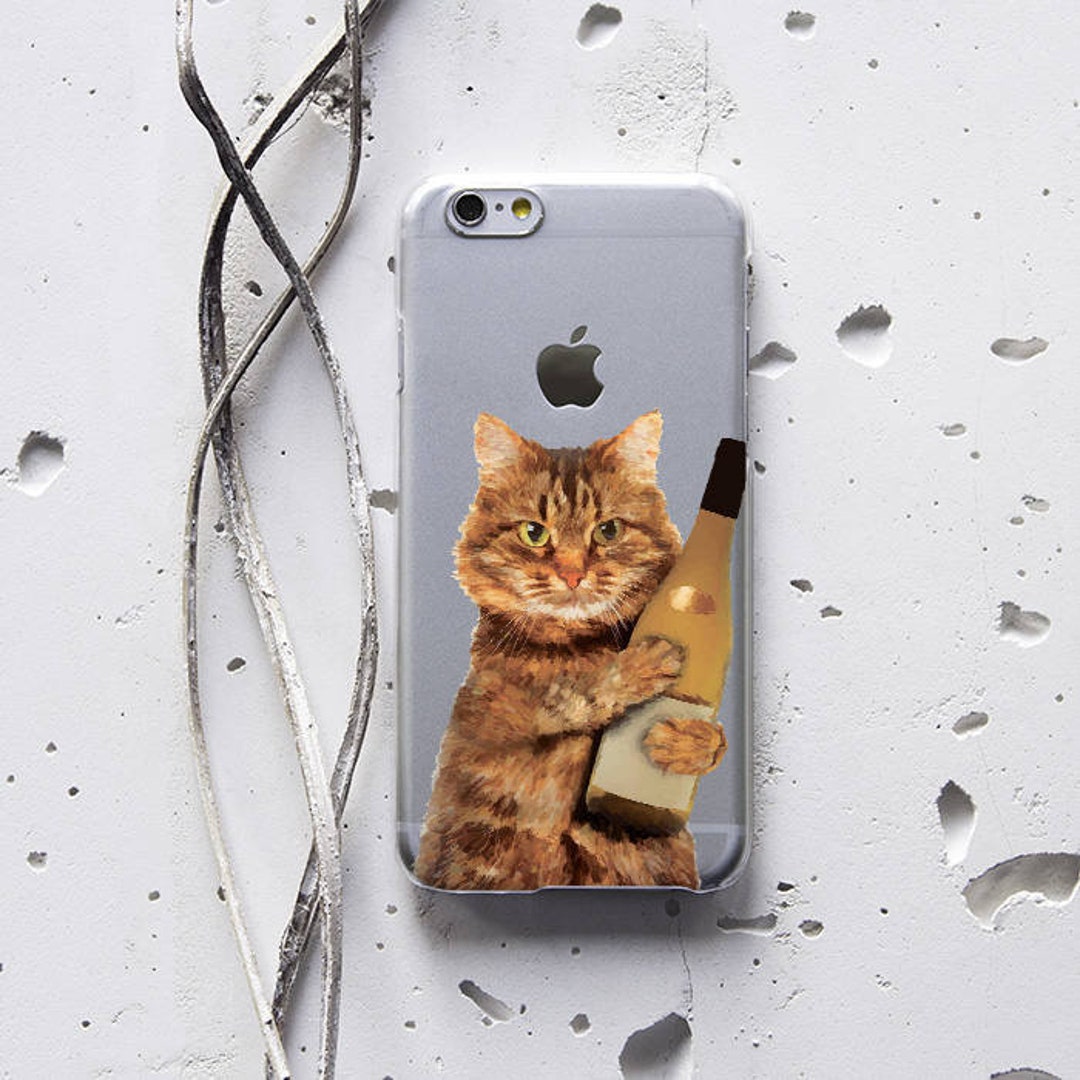 Drunk Cat iPhone 6 Case Cats iPhone XR XS Max Case Colorful iPhone X ...