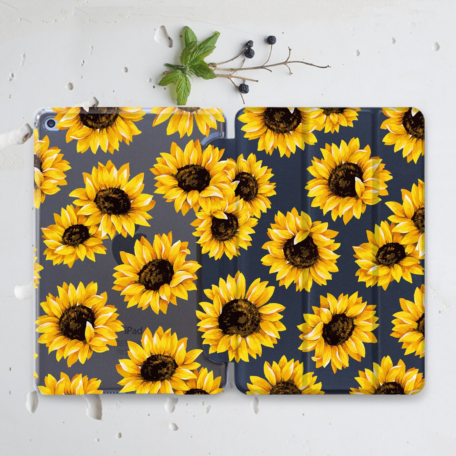 Sunflower Ipad Pro 12.9 Case Ipad Air 3 Case Clear Ipad Mini 4 | Etsy