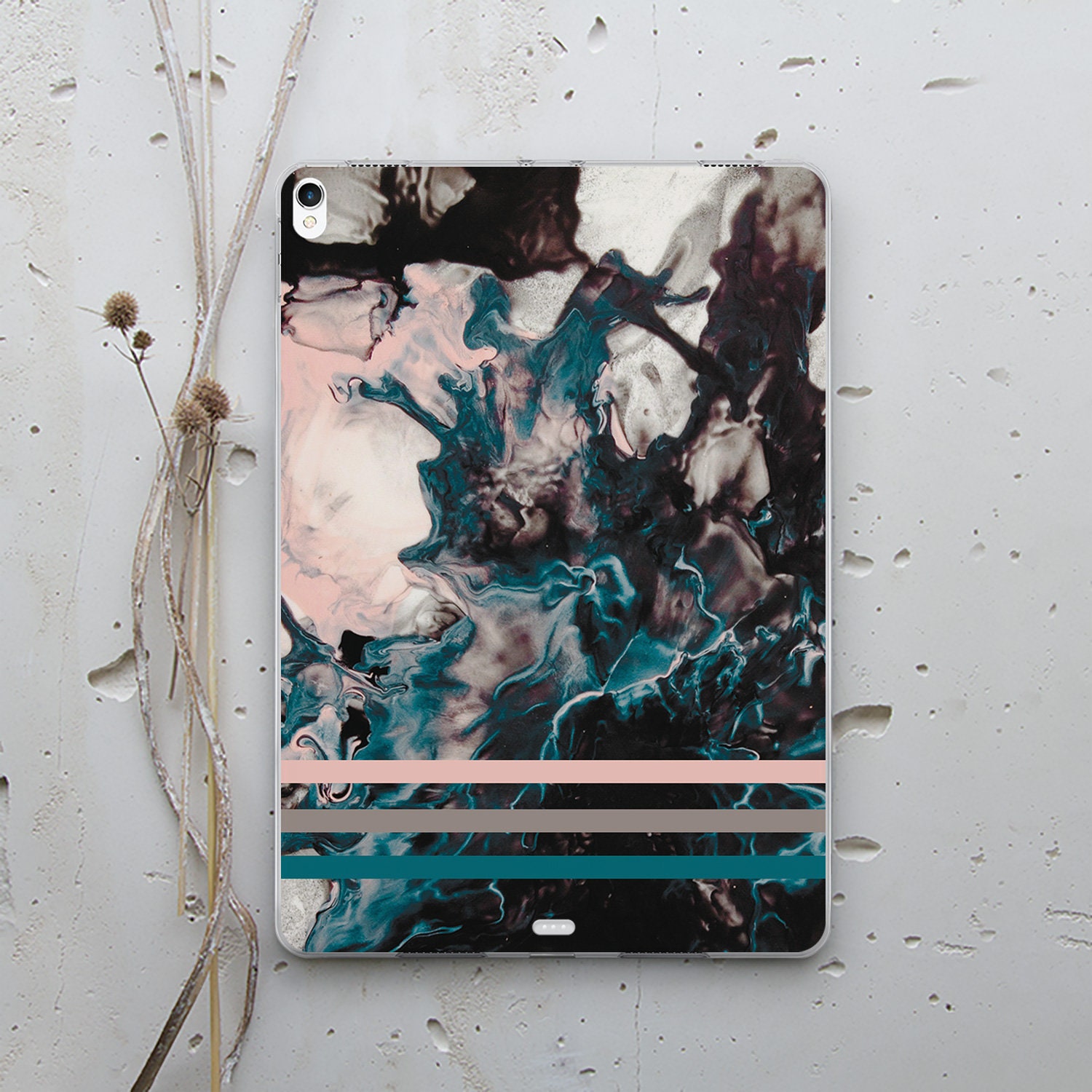 Marble Ipad Mini 5 Case Pro 10.5 Ipad Air Smart Folio Stone | Etsy