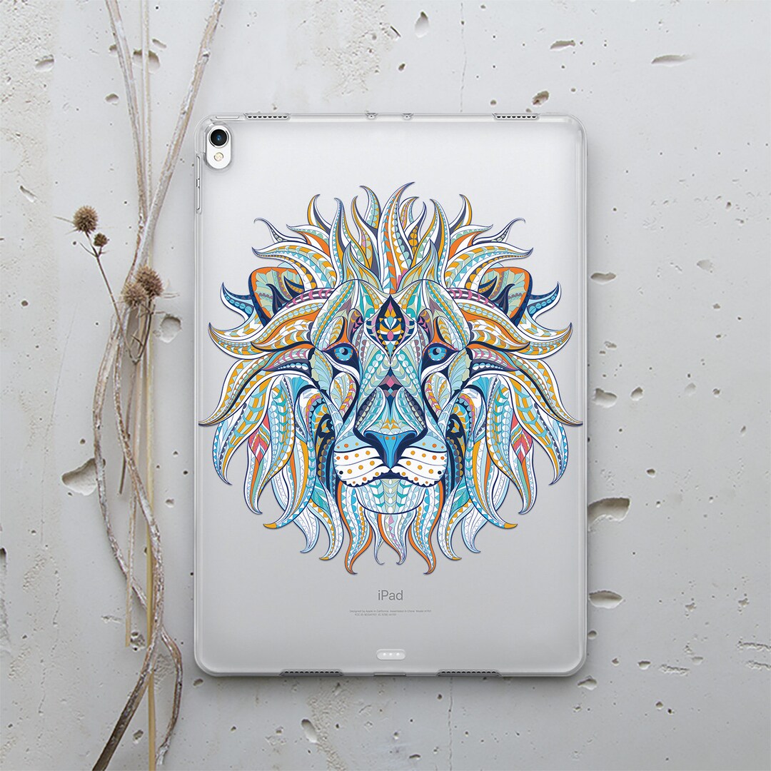 Lion Tablet Cover iPad Pro 12.9 Case iPad Air 3 Cover Colorful Apple ...