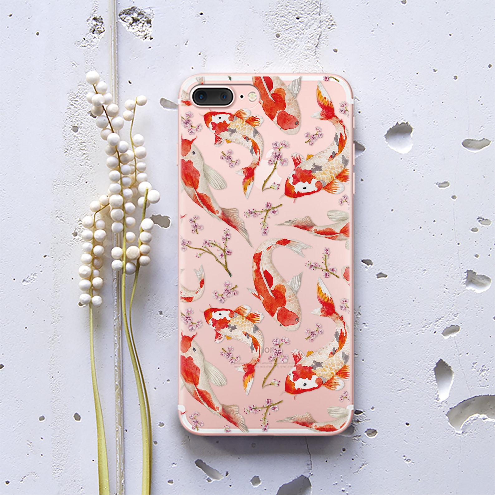 Koi Fish Case Phone Iphone XS Max XR X 6 Plus Case Iphone X - Etsy