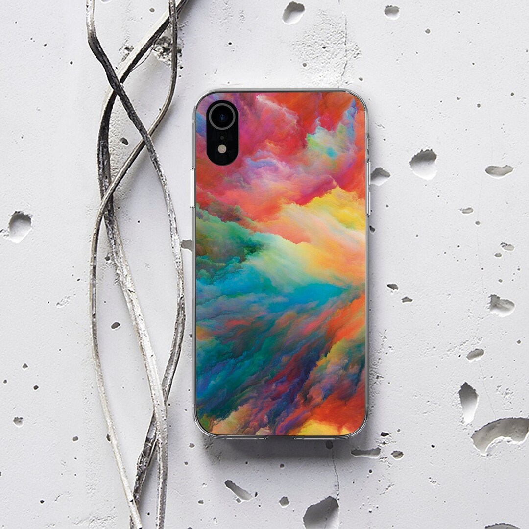 Watercolor iPhone XR XS Max X 7 Case Paint Phone Case iPhone 8 Pixel 3a ...