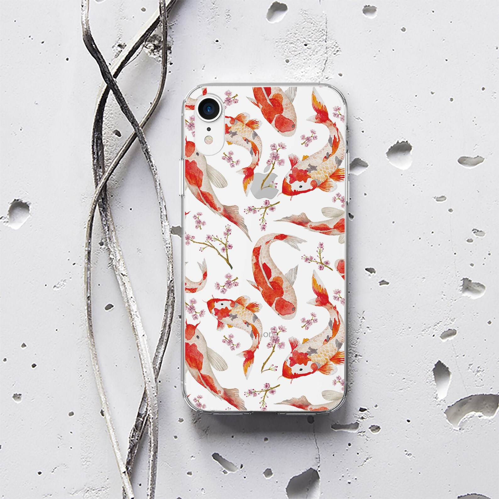 Koi Fish Case Phone iPhone XS Max XR X 6 Plus Case iPhone X | Etsy