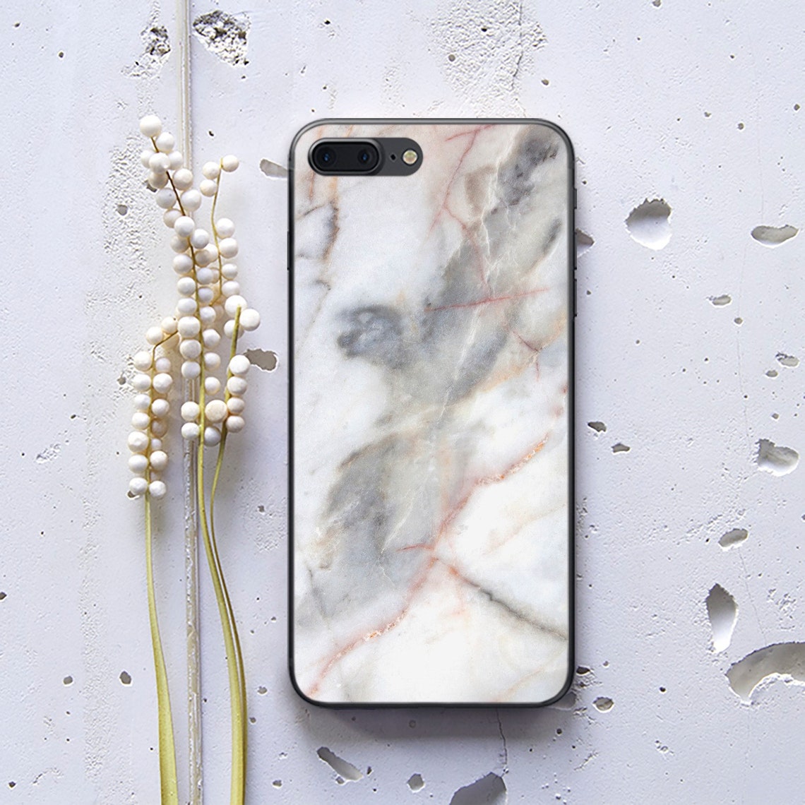 Marble iPhone X XR Max XS 6 Case Marble iPhone 6s Pixel 3a | Etsy