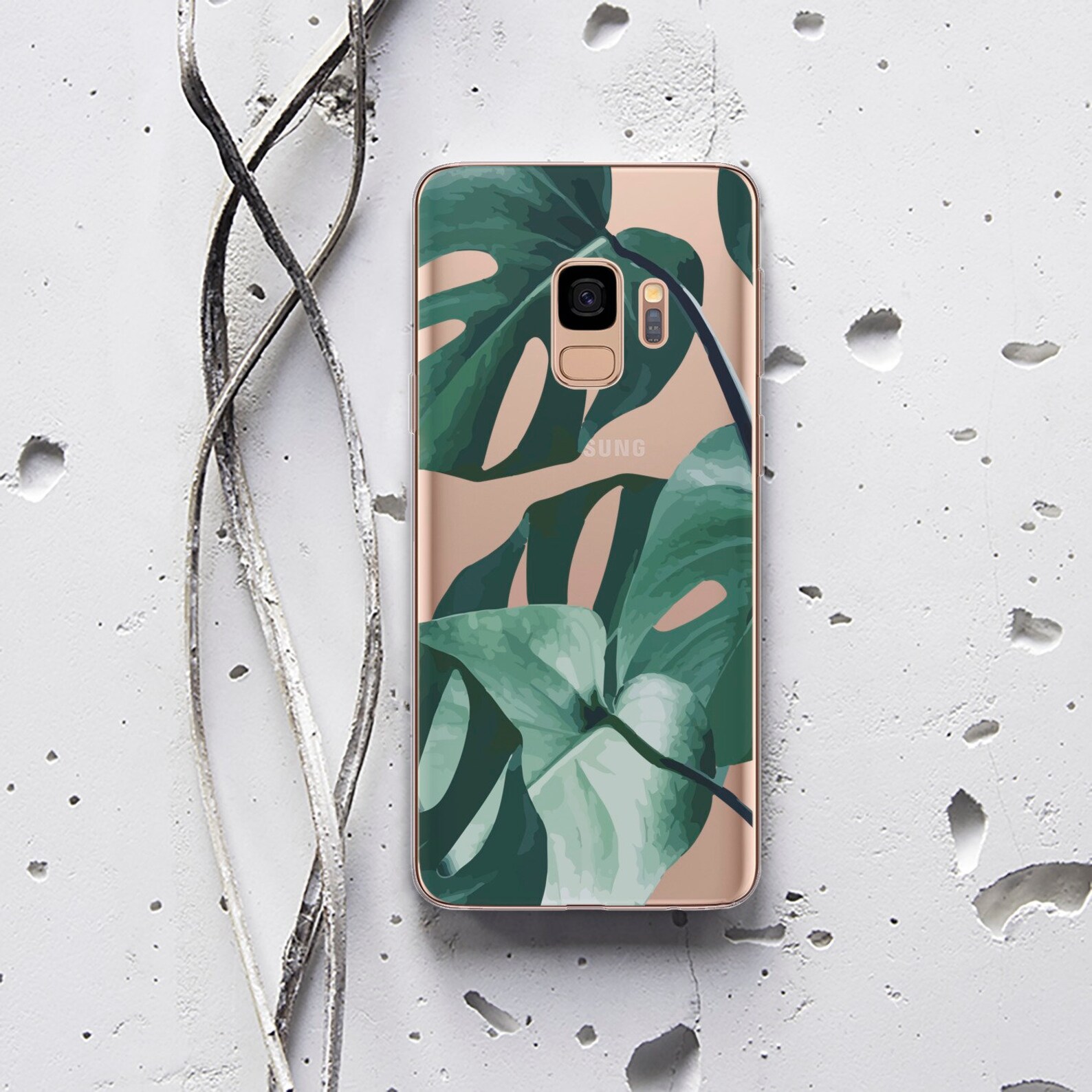 Leaf Iphone X XR Clear Monstera Leaves Iphone XS Max Case | Etsy