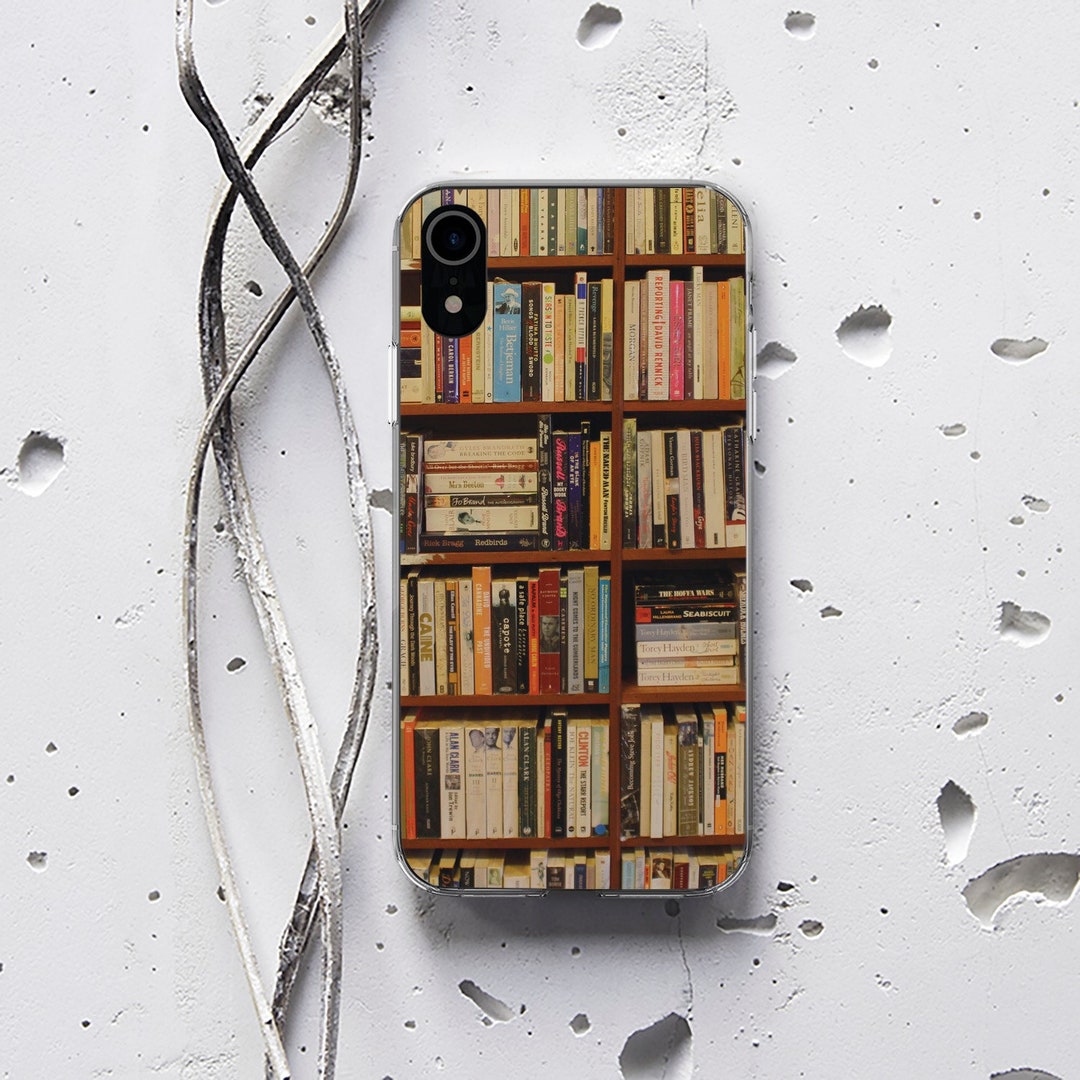 Bookshelf iPhone XR X 8 Case Clear Phone Case iPhone XS Max Cover Pixel ...