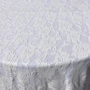 Lace Table Overlay, Table Cloth, Table Overlay, Wedding Tablecloth ...