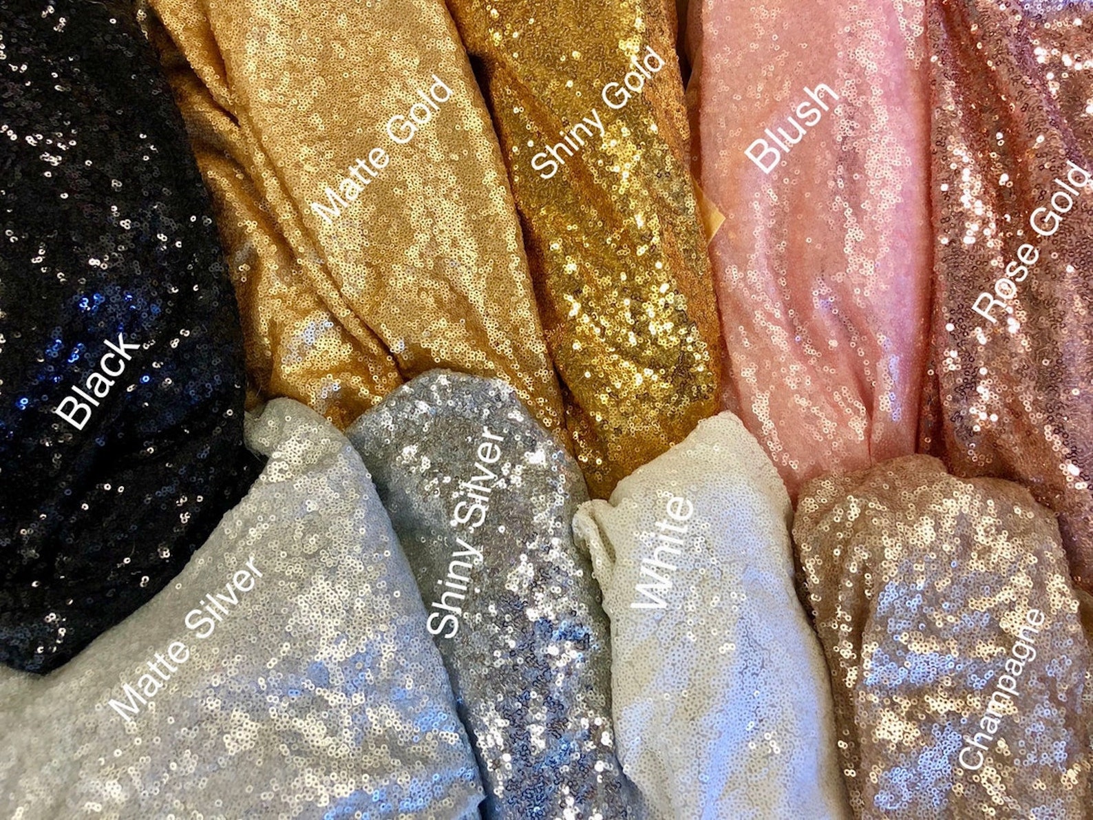 Sequin by the Yard, Fabric by the Yard, Shiny, Yardage, Sparkle, Glitz ...