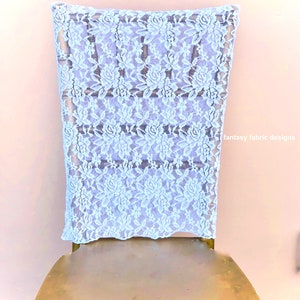 SALE 10 Lace Chair Covers, Wedding Decor, Wedding, Chair Covers, Chair ...