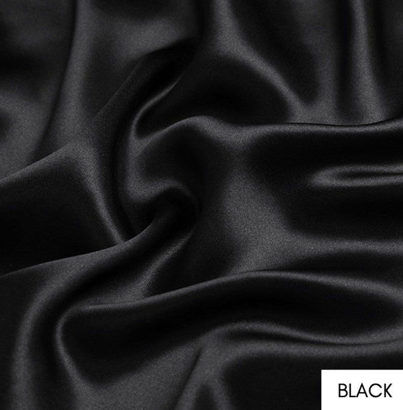 Matte Satin Fabric By The Yard Dull Satin Yardage Wedding Etsy