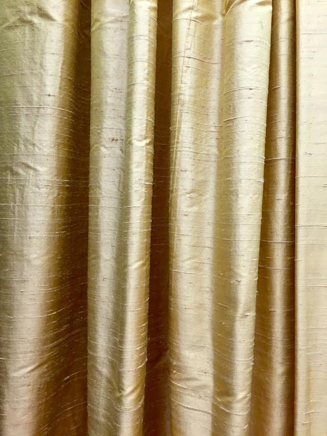 Silk Window Treatments, Silk Curtain Panels, Silk Drapes, Drapery, Raw ...