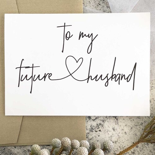 To My Groom Wedding Card From Bride to Groom Card Husband on - Etsy