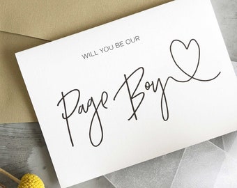 Wedding Page Boy | Etsy