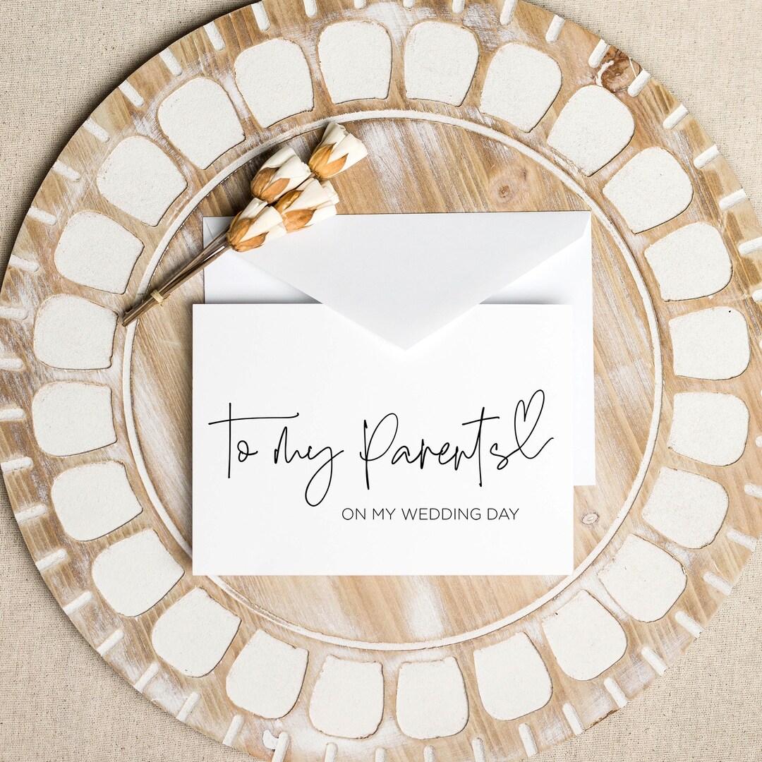Modern Parents of the Bride Gifts, Parents of the Groom, Brides Parents ...