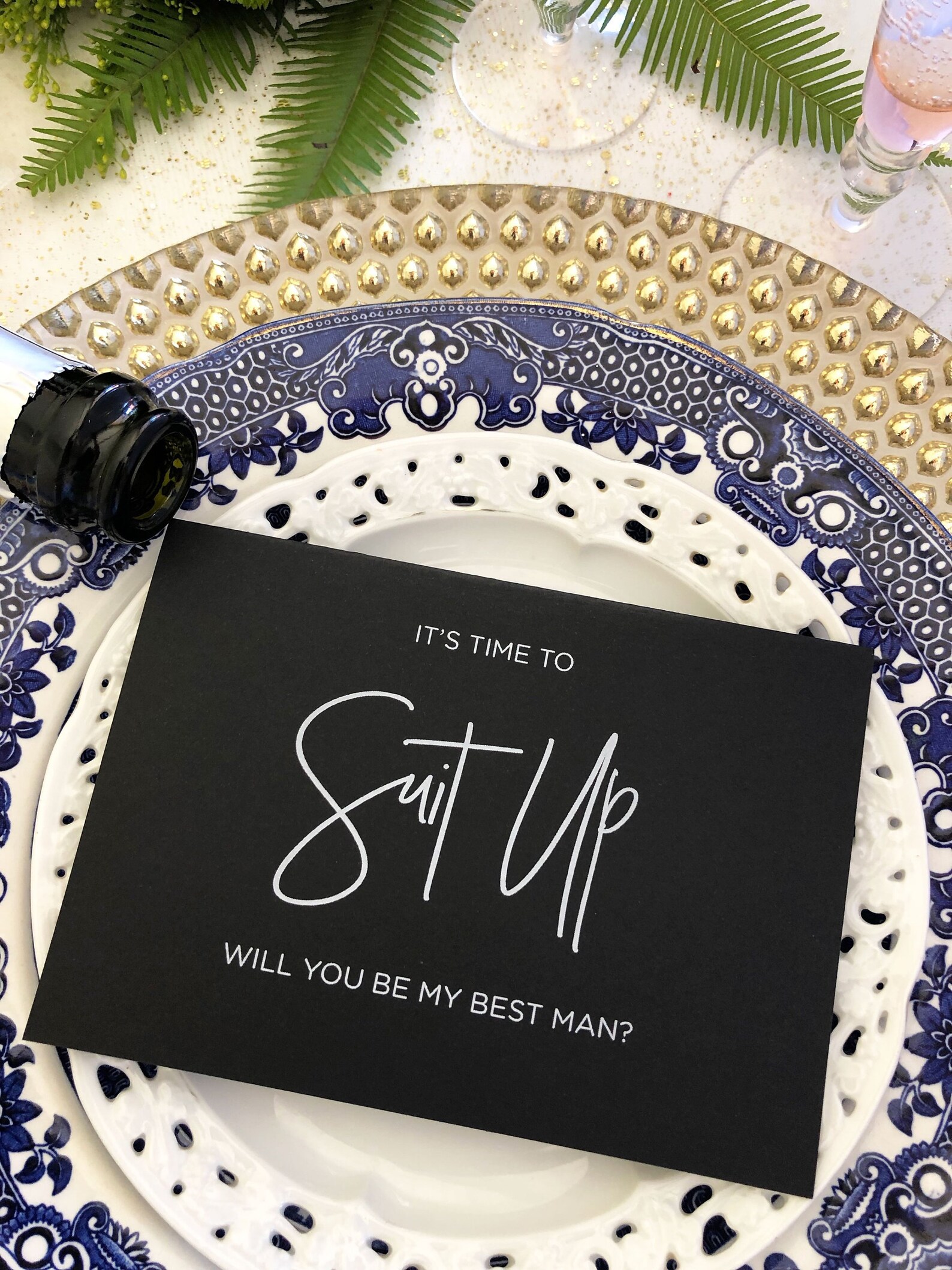 Black and White Best Man Card Bestman Card Groomsman Card - Etsy Australia