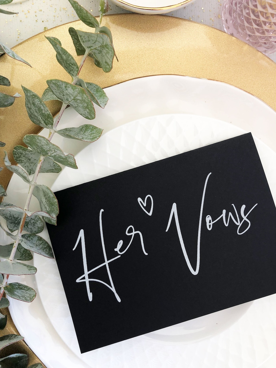 His and Hers Vows, Wedding Vow Book, Groom Vows, Bride Vows, His Vows ...