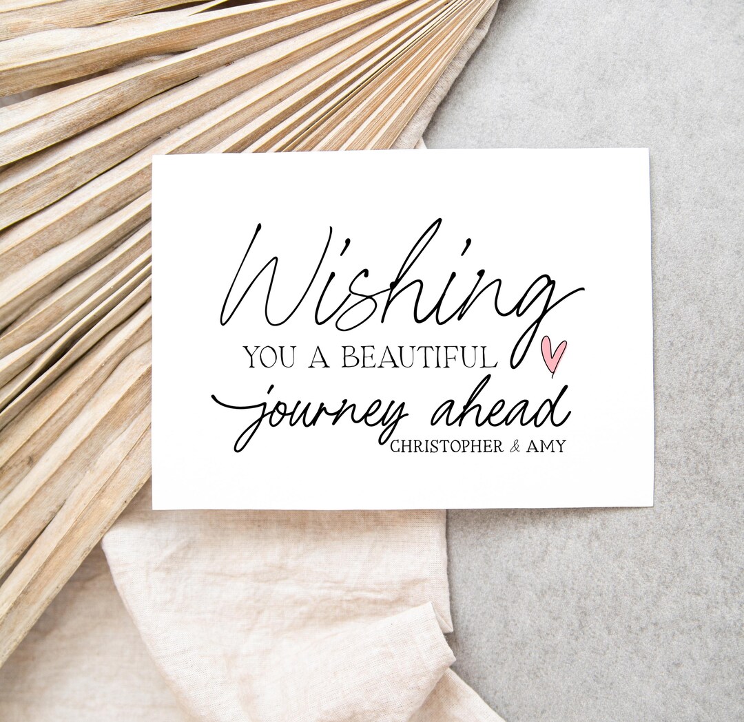 Congratulations Wedding Day Card for Bride & Groom Gift, Personalised ...