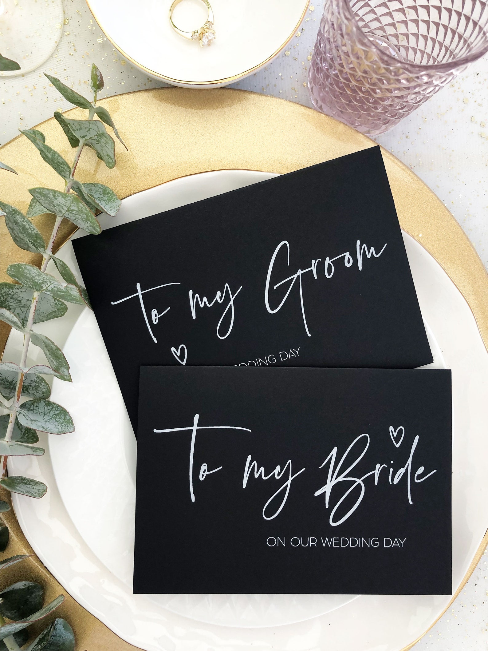 Black and White to My Groom Card Groom Card From Bride to | Etsy