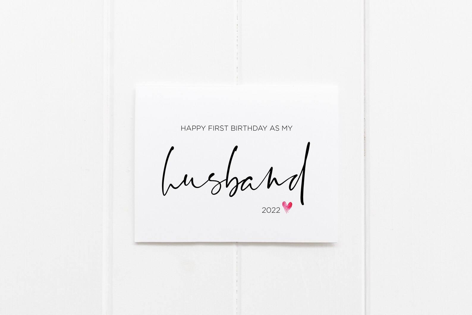 Card For Husband Birthday First Birthday As My Husband Card Etsy Card For Husband Birthday First Birthday As My Husband Card Etsy