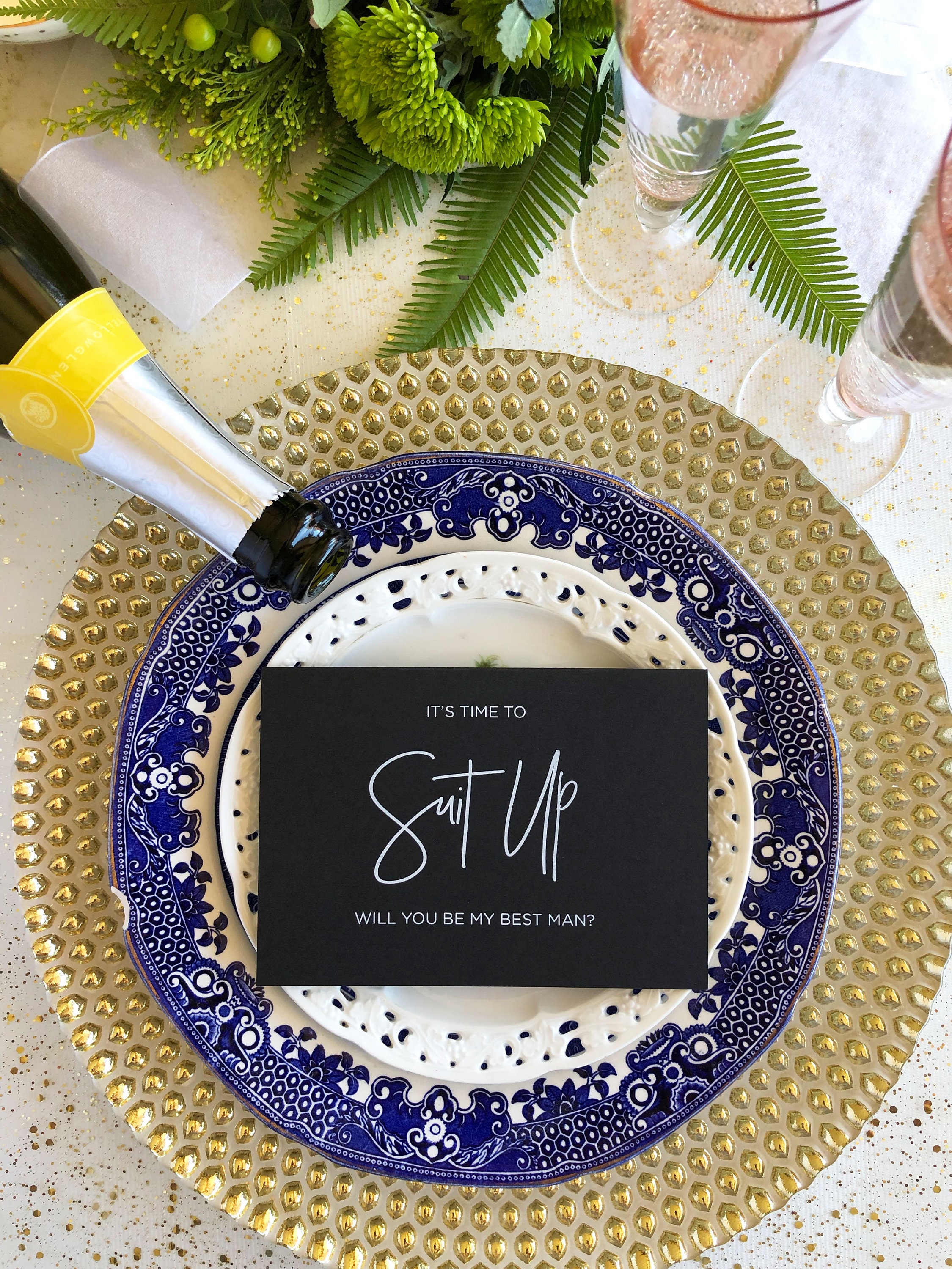 Black and White Best Man Card, Bestman Card, Groomsman Card, Best Man ...