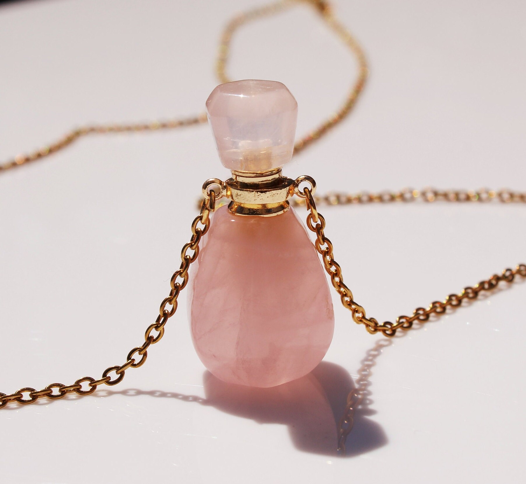 Natural Crystal Small Urn on Chain Crystal Pet Urn Small - Etsy UK