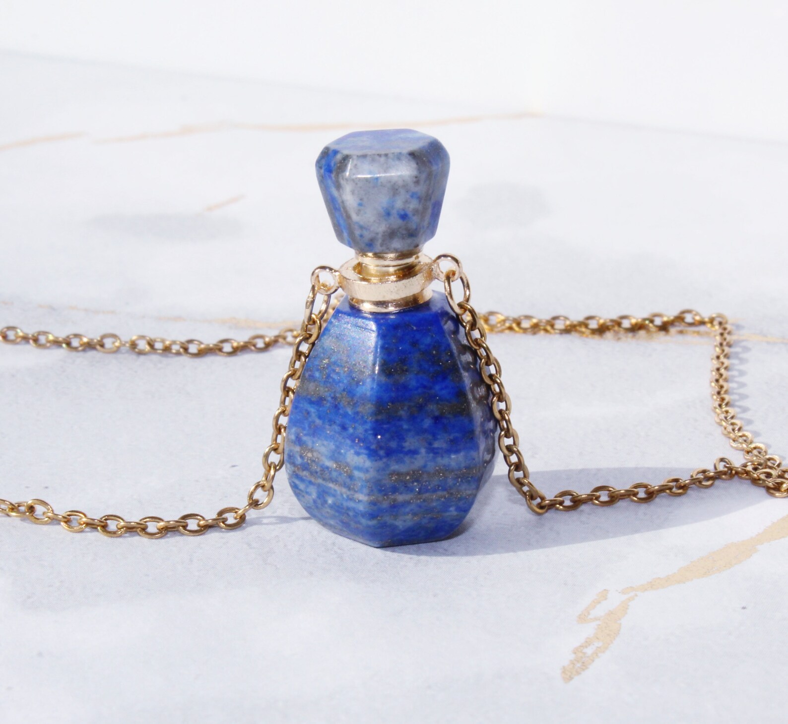 Natural Crystal Small Urn on Chain Crystal Pet Urn Small | Etsy UK