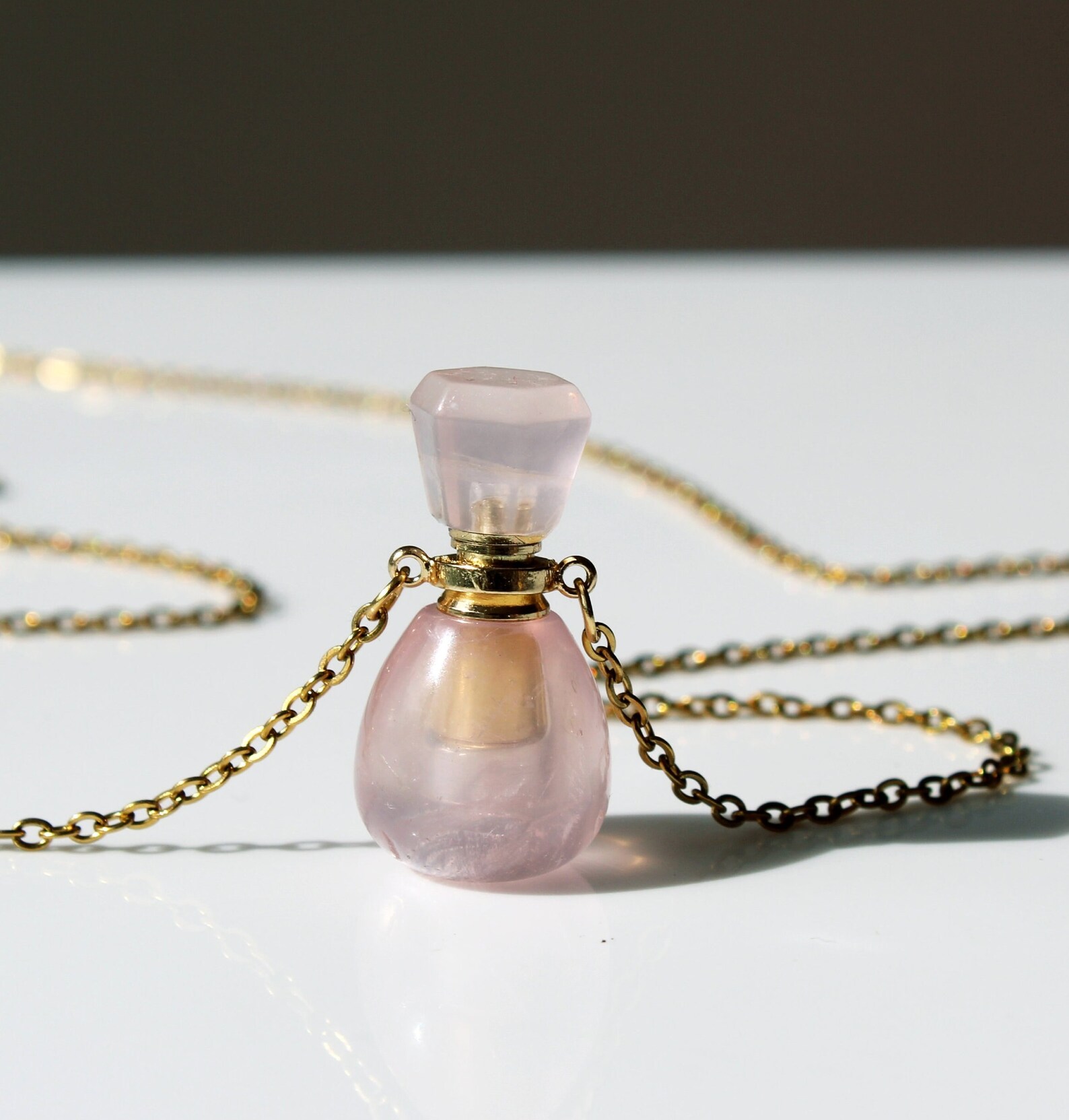 Natural Crystal Small Urn on Chain Crystal Pet Urn Small - Etsy UK